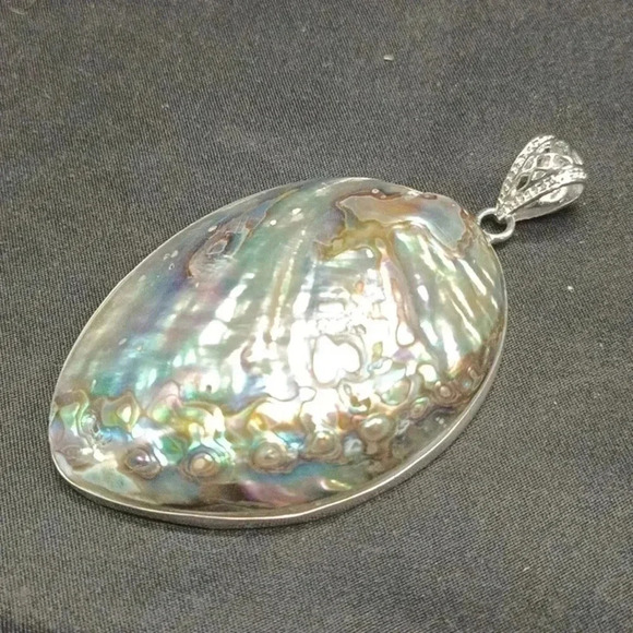 Jewelry | Copy Large Abalone Shell Pendant | Poshmark
